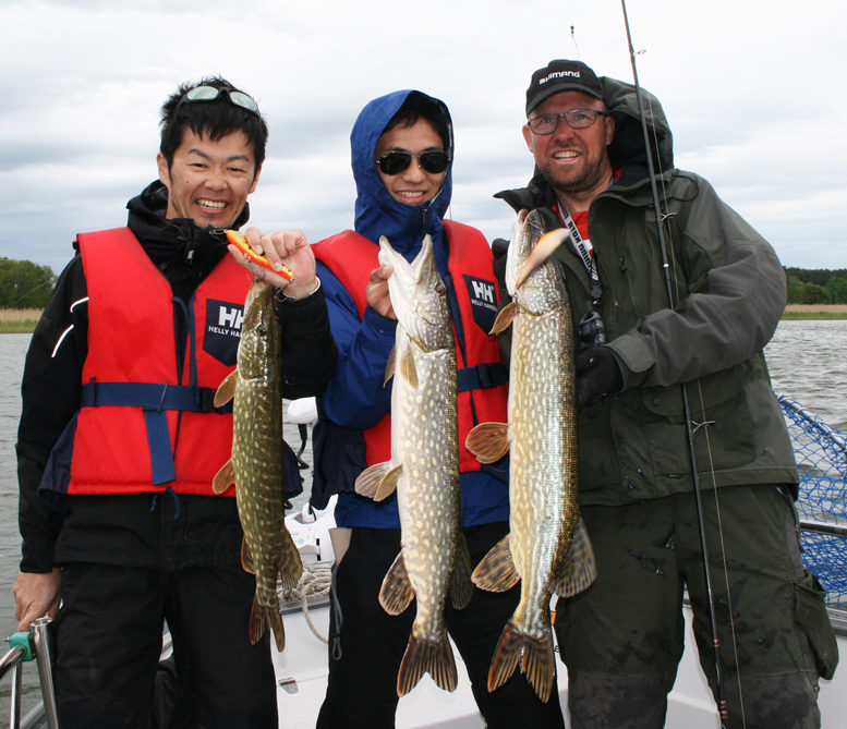 28/5 Normark/Shimano fick 40 st gäddor | Fishguide.se